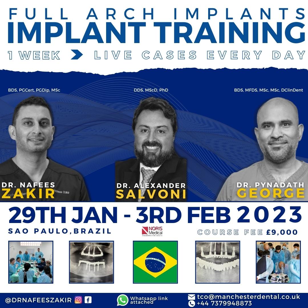 Full arch implant training, the one you were looking for!